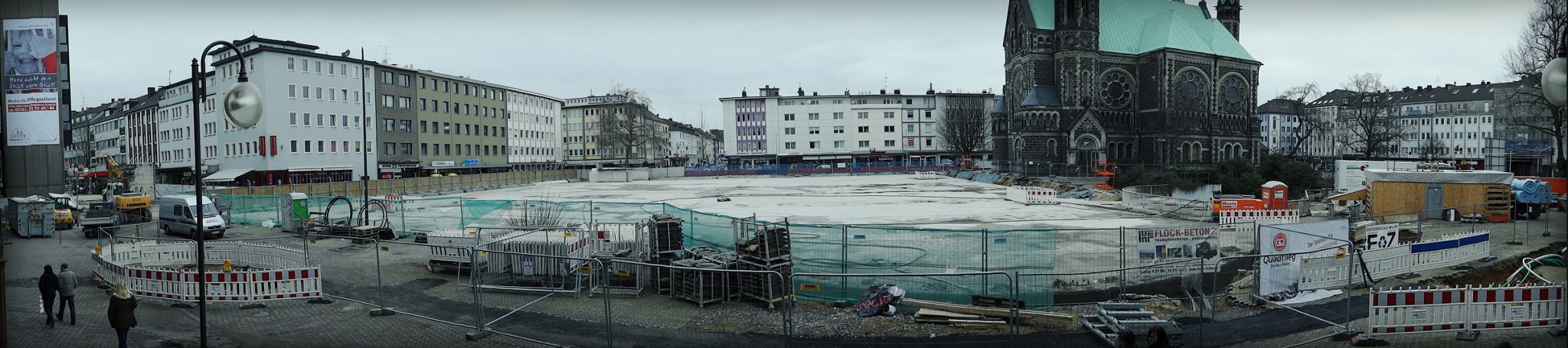 Großbaustelle in Rheydt – MG anders sehen